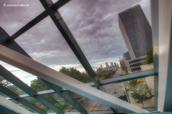 Inside Crown Center's Link Skywalk on a Stormy Sunday - Eric Bowers ...
