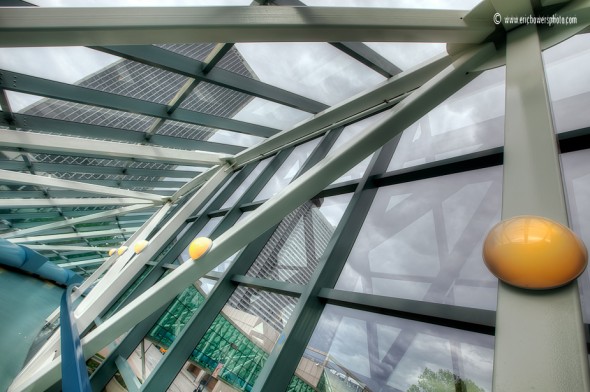 Inside Crown Center's Link Skywalk on a Stormy Sunday - Eric Bowers ...