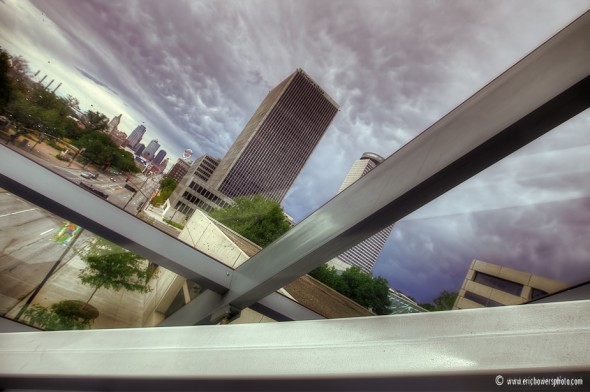 Inside Crown Center's Link Skywalk on a Stormy Sunday - Eric Bowers ...