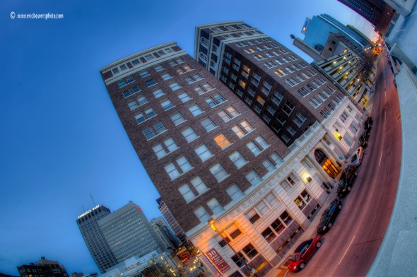 Downtown KC - Library District Fisheyes - Eric Bowers Photoblog