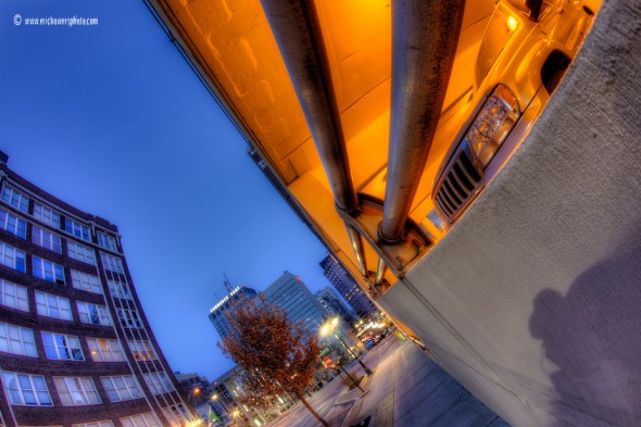 Downtown KC - Library District Fisheyes - Eric Bowers Photoblog